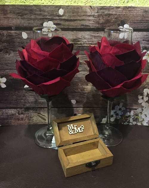 Бокалы для свадьбы