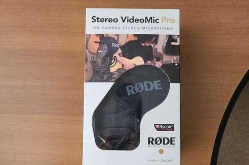 Микрофон накамерный Rode videomic pro rycote