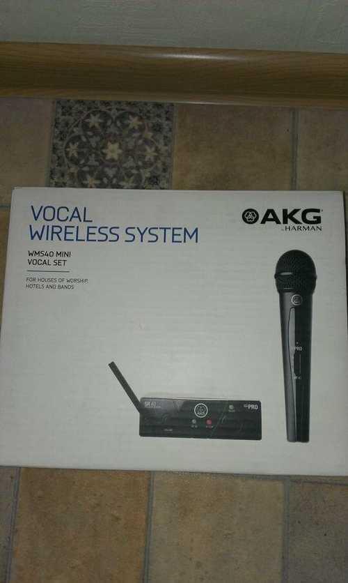 Радиомикрофон - AKG wms40 mini vo