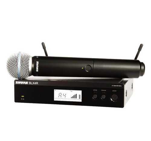 Shure BLX24RE/B58 M17 радиосистема вокальная (рэк)