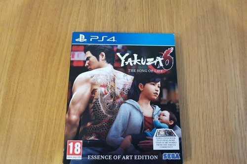 Yakuza 6 для PS4 (Essence of Art Edition)