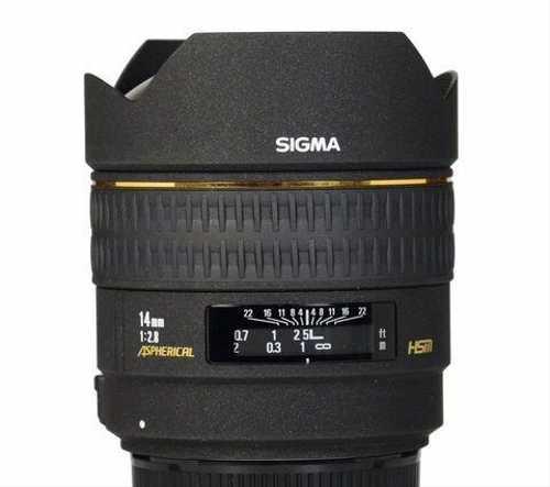 Sigma AF 14mm f/2.8 EX HSM asph (Canon EF)
