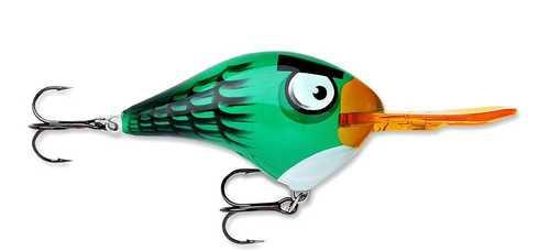 Воблер Rapala Angry Birds DT Green Bird DT10