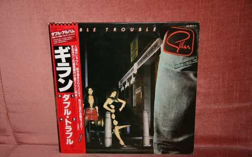 Gillan "Double Trouble" Japan Promo 2xLP