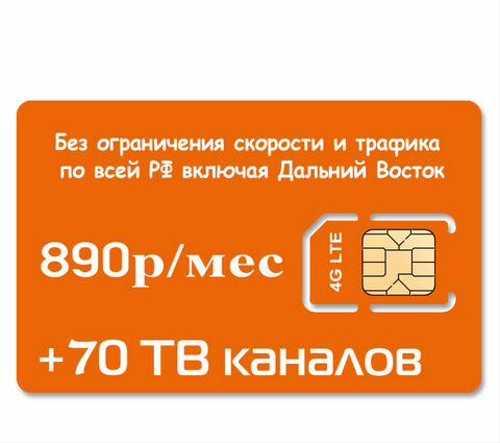 Сим карта мегафон для модема 4g безлимитный