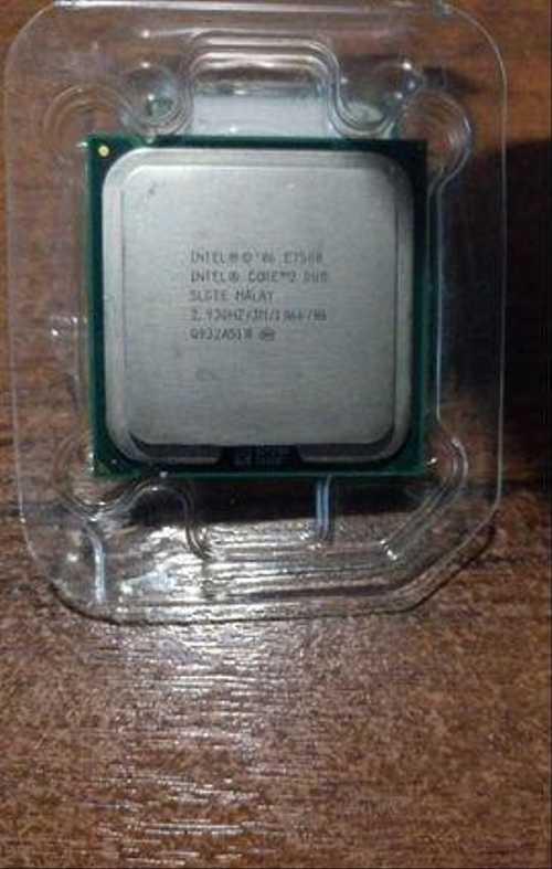 Процессор Intel Core 2 Duo E 7500