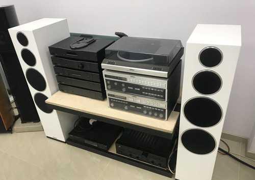 Revox аудиосистема усилитель тюнер проигрыватель