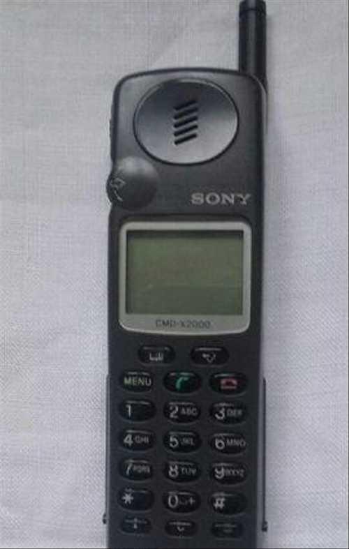Раритетный телефон Sony CMD X2000