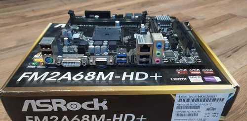 Материнская плата ASRock FM2A68M-HD+