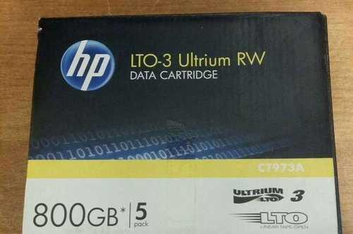 Ленточный картридж C7973A HP LTO-3 Ultrium 800GB R