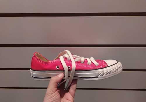 Кеды новые 38 размер converse red low