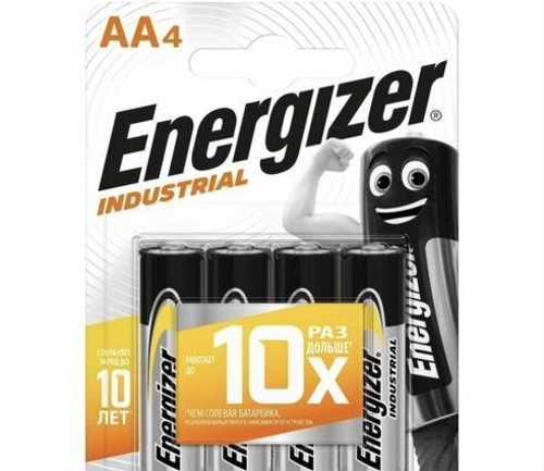 Батарейки Energizer Industrial AA (новые, в упаков