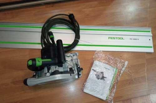 Пила Festool ts 55 edq с линейкой fs1400