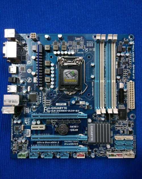 Gigabyte GA-Z68MA-D2H-B3 lga1155