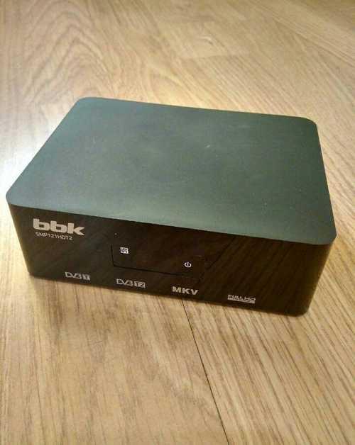 TV тюнер BBK DVB-T/T2 + антенна