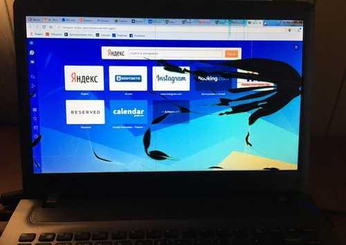 Ноутбук Бизнес SAMSUNG 4ядра + 4Gb + Windows 7