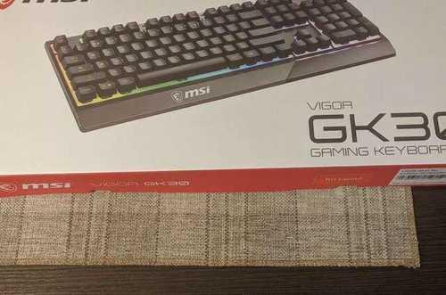 Новая Игровая клавиатура msi vigor gk30