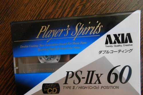 Кассета аудиокассета axia PS - IIx - 60