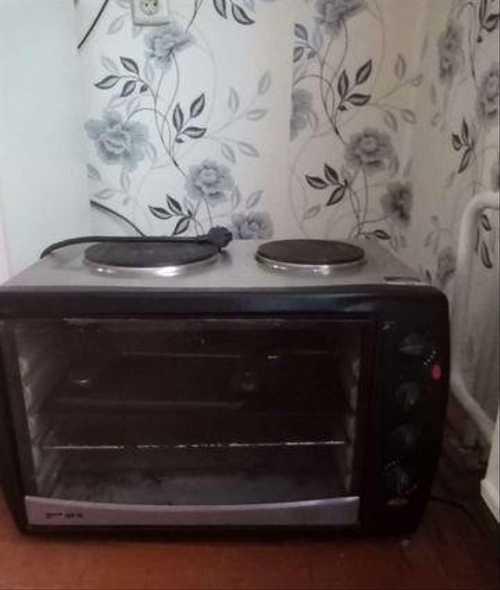 Духовка и двух комфорочная плита