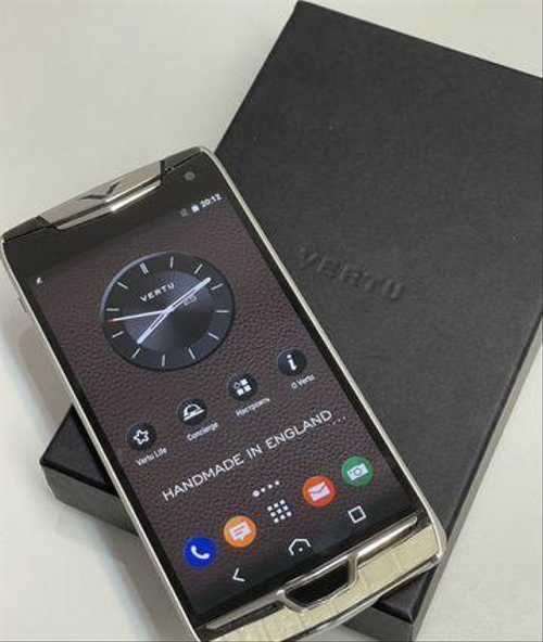 Vertu Constellation X 2017 White Alligator