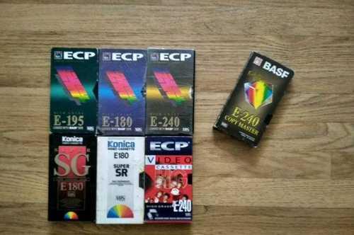 Старые VHS кассеты