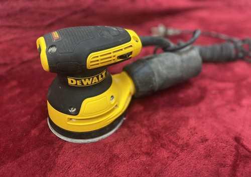 Эксцентриковая шлифмашина Dewalt