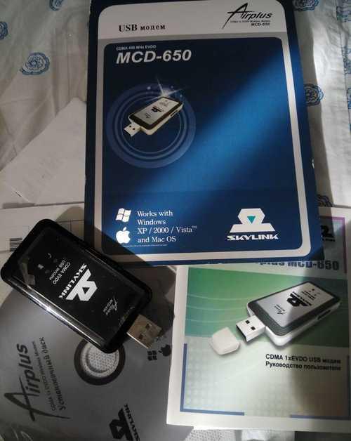 Usb модем Airplus mcd-650