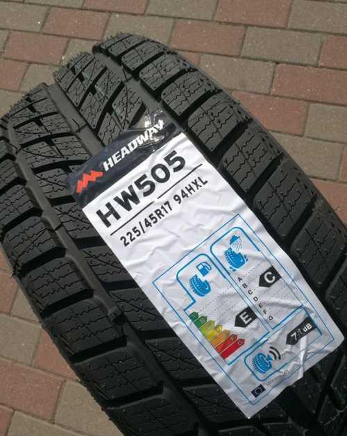 Новые зимние шины 225/45 R17 Headway HW505
