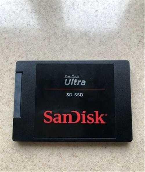 500 гб SSD диск SanDisk Ultra (sdssdh3-500G)