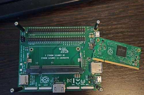 Raspberry Pi Compute Module I/O Плата