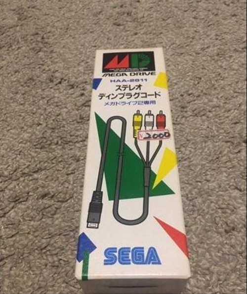AV-кабель для sega Mega Drive 2