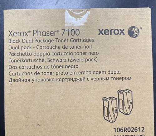 Картридж Xerox 106R02612
