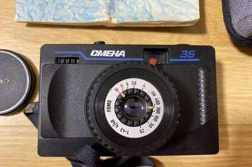 Пленочный фотоаппарат смена