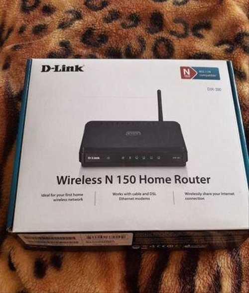 Роутер Dlink dir 300. Wireless n 150