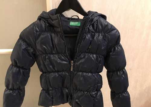 Куртка-пуховик Benetton для девочки, р. 120