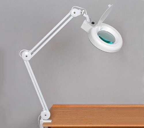 Лупа-лампа настольная Veber 3D, 1,75x, 120 мм