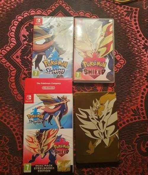 Pokemon sword and shield dual pack switch