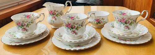 Фарфор английский костяной Royal Albert винтаж