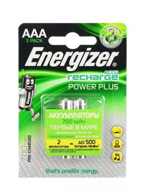 Аккумуляторные батарейки Energizer AAA