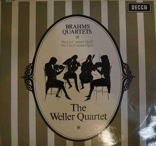 Brahms, The Weller Quartet 1965