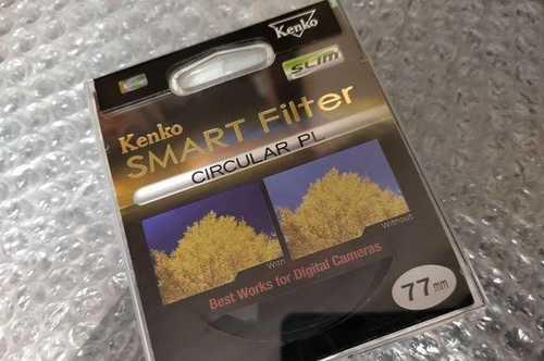 Поляризационный фильтр Kenko Slim C-PL 77 mm