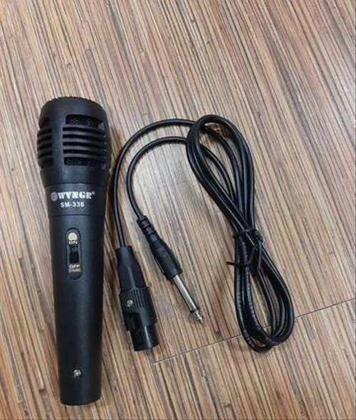 Микрофон для караоке G-102, проводной, 1.2 м