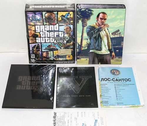 7 PC DVD Grand Theft Auto V, GTA 5 - коллекционное