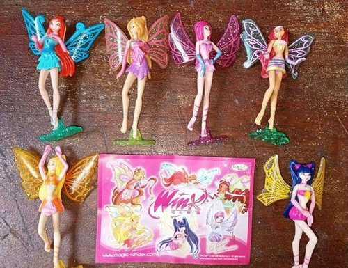 Winx Винкс Энчантикс Enchantix Kinder 2008 Киндер