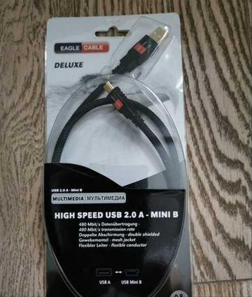 Eagle cable Deluxe цифровой каб. USB A-USB mini B