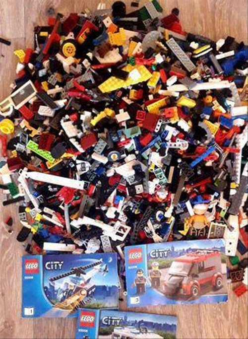 Lego City (россыпь) 3.7 кг