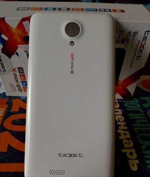 TeXet X-maxi gHD задняя крышка на телефон