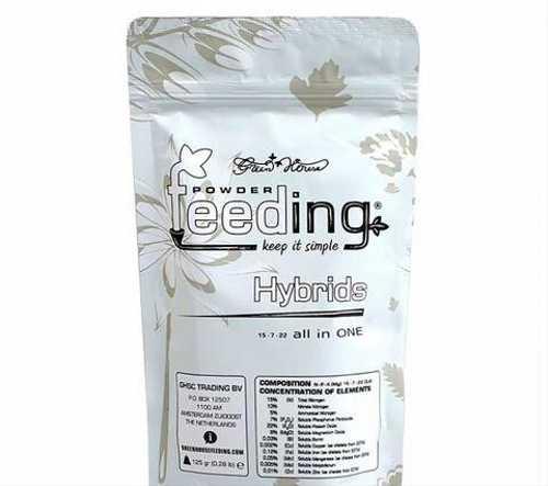 Удобрение Green House Powder Feeding Hybrids 125гр