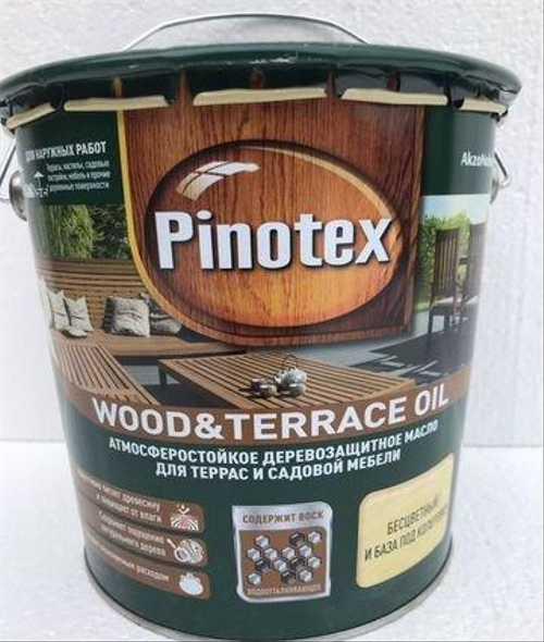 Pinotex Wood&Terrace Oil (2.7л) (масло для террас
