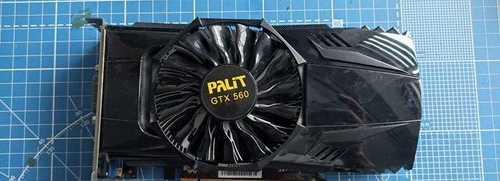 Видеокарта PCI-E Palit GF GTX 560 - на запчасти
